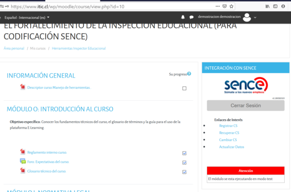Botón SENCE - Ingenieria en Tecnologías de la información y Comunicacón ...